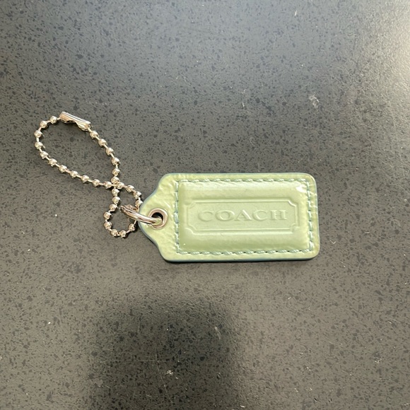 Coach | Other | Authentic Leather Mint Green Coach Hang Tag | Poshmark